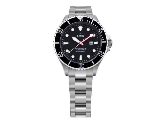 Click here for Ratio FreeDiver Sapphire Crystal Stainless Steel B... prices