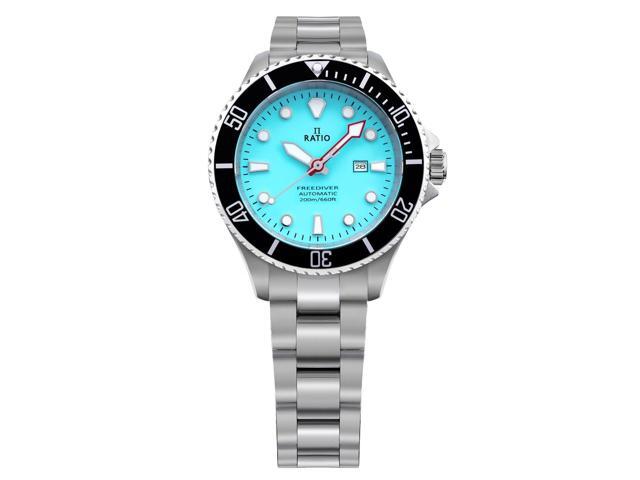Click here for Ratio FreeDiver Sapphire Crystal Stainless Steel I... prices
