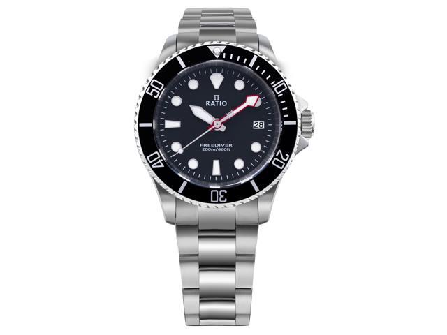 Click here for RATIO FreeDiver Sapphire Crystal Stainless Steel B... prices