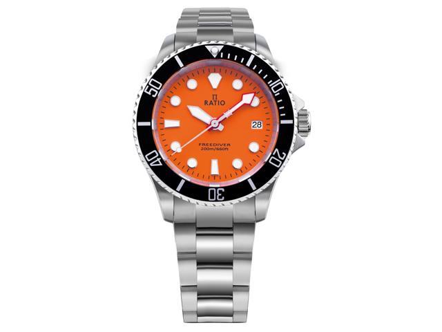 Click here for RATIO FreeDiver Sapphire Crystal Stainless Steel O... prices