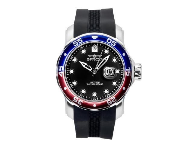 Click here for Invicta Pro Diver Silicone Strap Black Dial Pepsi... prices