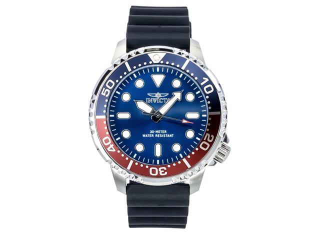 Click here for Invicta Pro Diver Silicone Strap Blue Dial Pepsi B... prices
