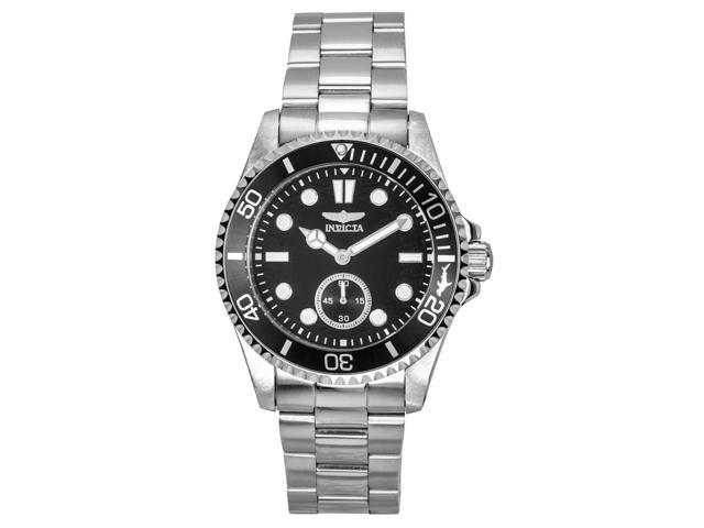 Click here for Invicta Pro Diver Stainless Steel Black Dial Quart... prices