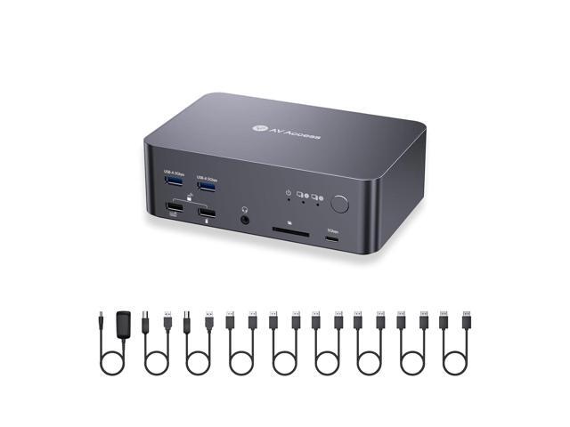 Click here for v AV Access 8K KVM Switch Docking Station for 2 De... prices
