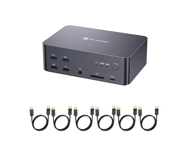 Click here for v AV Access iDock D23 8K KVM Switch Docking Statio... prices
