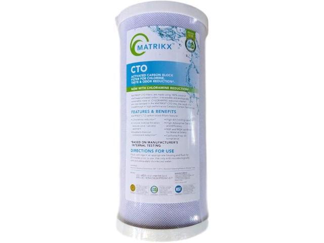 Click here for Matrikx 10 Full Flow CTO Carbon Block Filter now w... prices