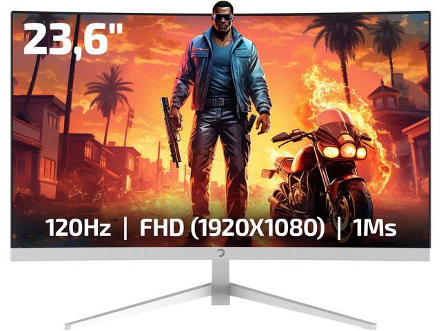 Click here for GAMEPOWER F10 23.6 Inch Curved White Gaming Monito... prices