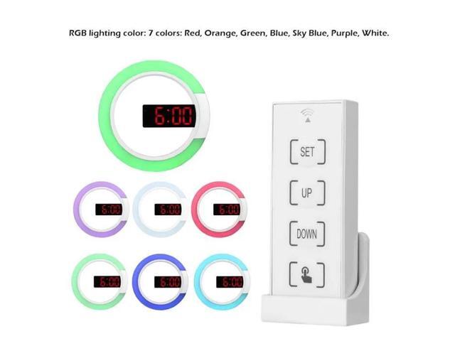 Click here for DURFICST Remote Control Digital Wall Clock with 7... prices