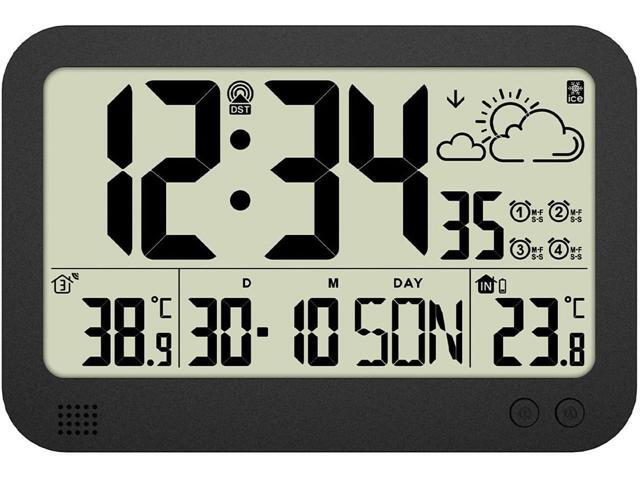 Click here for DURFICST Weather Station  Wall Clock  Digital Alar... prices