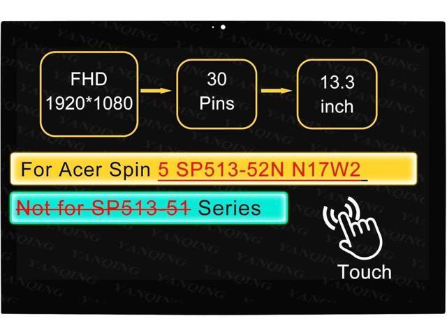 Click here for GBOLE Screen Replacement for Acer Spin 5 SP513-52N... prices