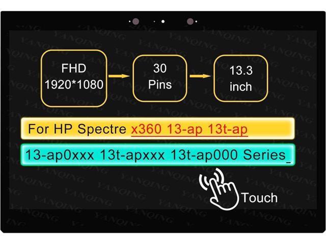 Click here for GBOLE 13.3 LCD Touch Screen Replacement Digitizer... prices
