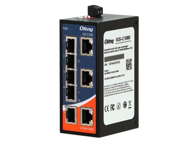 Click here for ORing IGS-C1080 Industrial 8-Ports 10/100/1000Base... prices