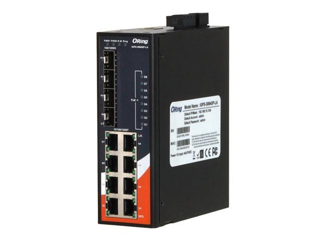 Click here for ORing IGPS-3084GP-LA 12-Port Gigabit Managed PoE+... prices