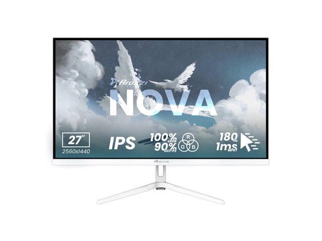 Click here for Arozzi Nova 27 IPS 180Hz Gaming Monitor - White prices