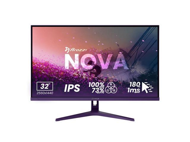 Click here for Arozzi Nova 32 IPS 180Hz Gaming Monitor - Purple prices
