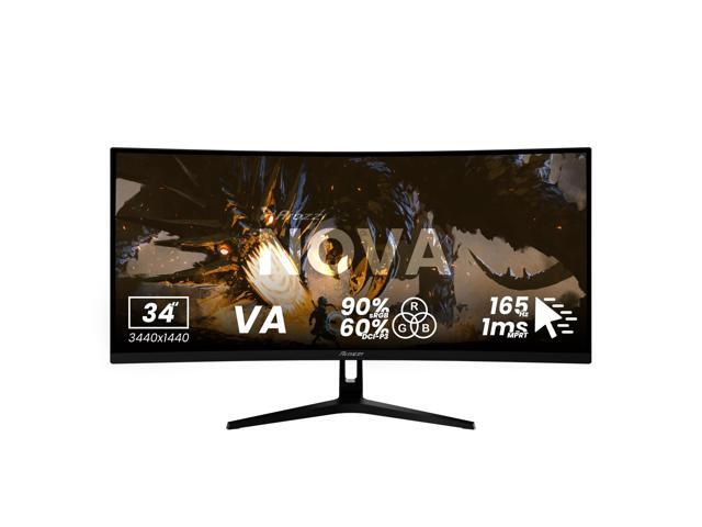 Click here for Arozzi Nova 34 Curved VA 165Hz Ultrawide Gaming Mo... prices