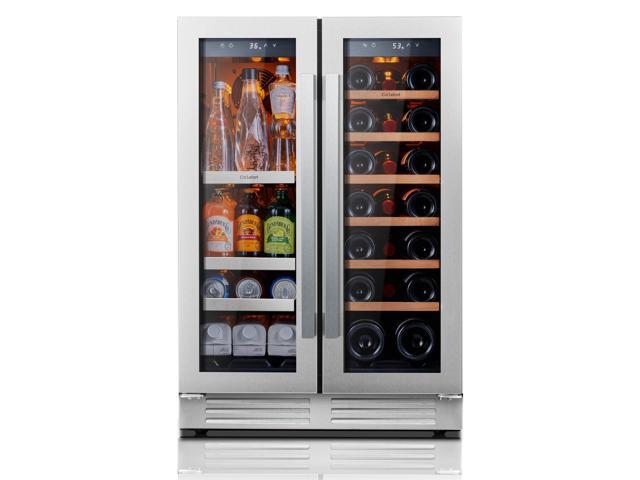 Click here for CaLefort 116L Dual-Zone Wine Fridge & Beverage Coo... prices