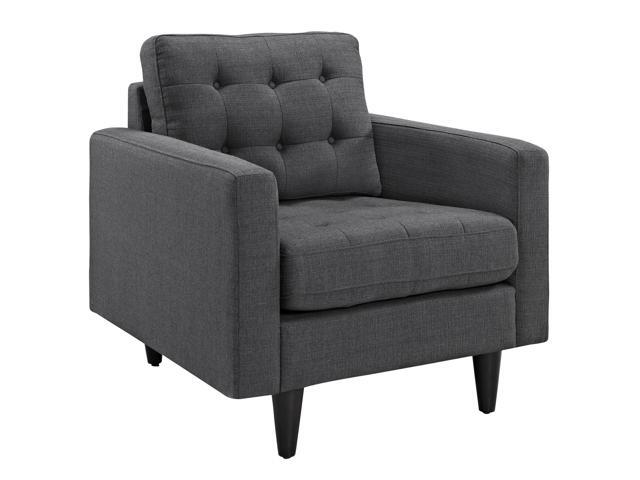 Click here for Empress Upholstered Fabric Armchair by Modway prices