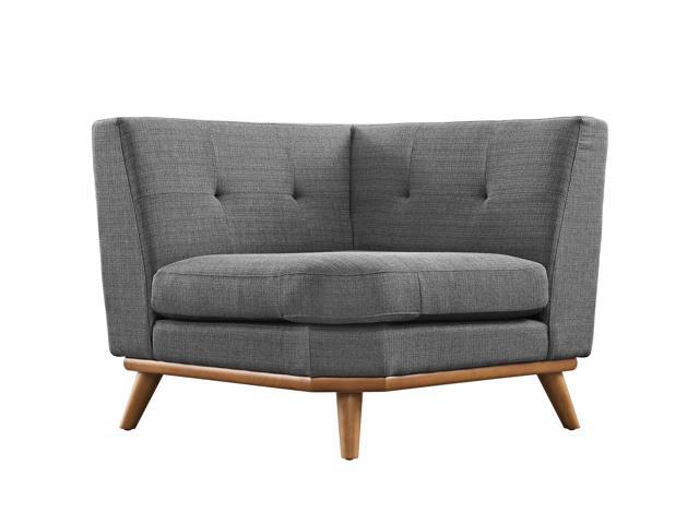 Click here for Engage Upholstered Fabric Corner Chair by Modway prices