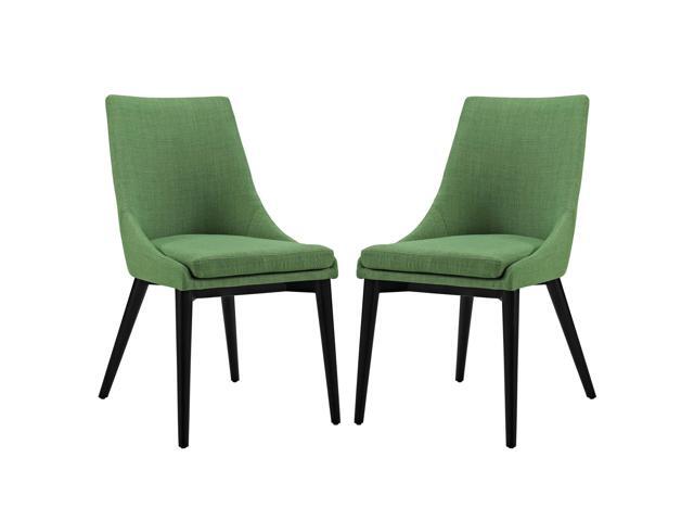 Click here for Viscount Fabric Dining Side Chair Set of 2 by Modw... prices