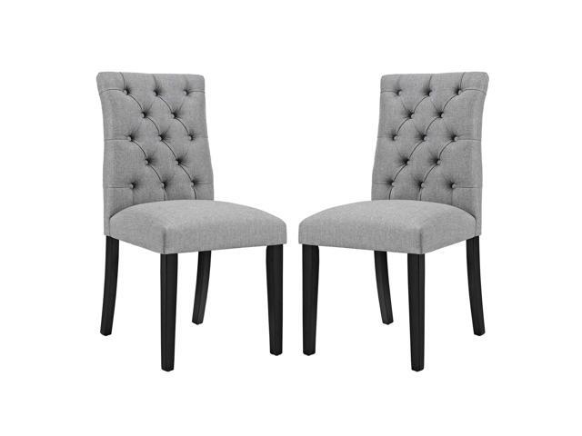 Click here for Duchess Fabric Dining Chair Set of 2 by Modway prices