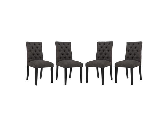 Click here for Duchess Fabric Dining Chair Set of 4 by Modway prices