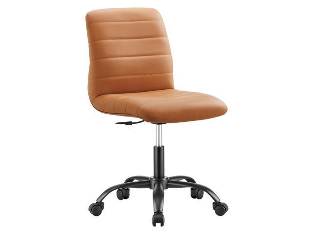 Click here for Ripple Armless Vegan Leather Office Chair by Modwa... prices