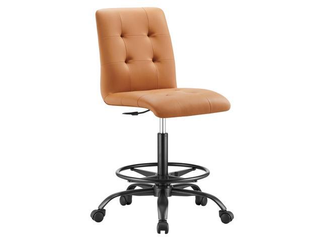 Click here for Prim Armless Vegan Leather Drafting Chair by Modwa... prices