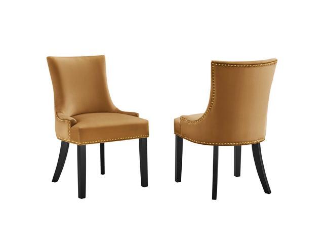 Click here for Marquis Performance Velvet Dining Chairs Set of 2... prices