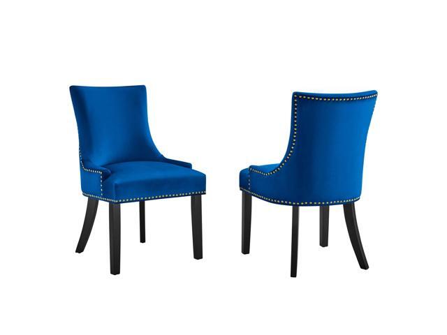 Click here for Marquis Performance Velvet Dining Chairs Set of 2... prices