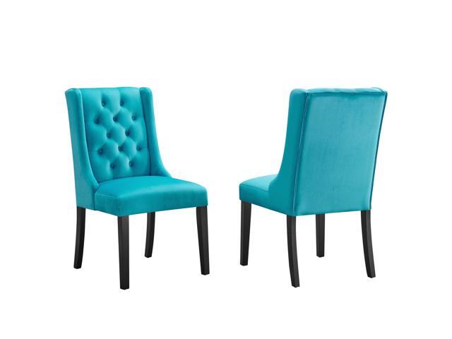 Click here for Baronet Performance Velvet Dining Chairs Set of 2... prices