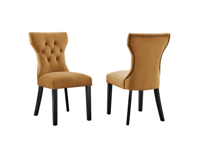 Click here for Silhouette Performance Velvet Dining Chairs Set of... prices