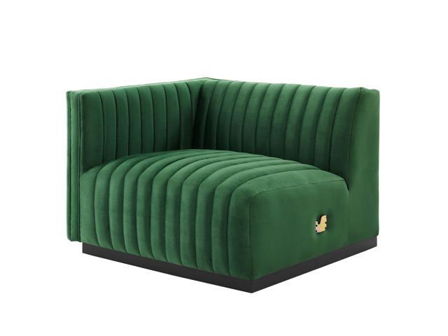 Click here for Conjure Channel Tufted Performance Velvet Left-Arm... prices