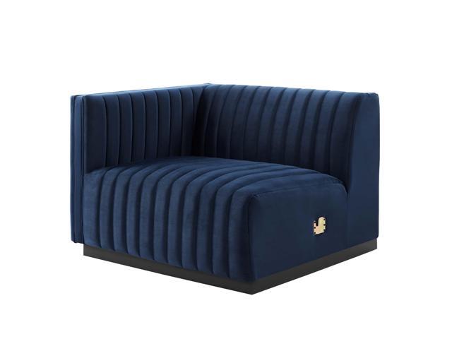 Click here for Conjure Channel Tufted Performance Velvet Left-Arm... prices