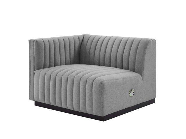 Click here for Conjure Channel Tufted Upholstered Fabric Left-Arm... prices