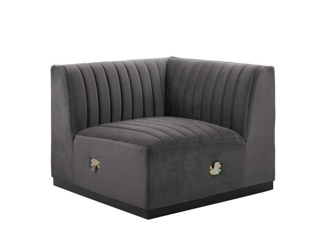 Click here for Conjure Channel Tufted Performance Velvet Right Co... prices