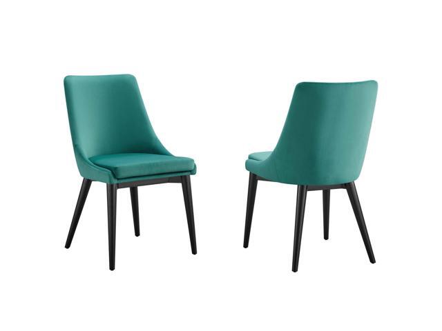 Click here for Viscount Accent Performance Velvet Dining Chairs S... prices