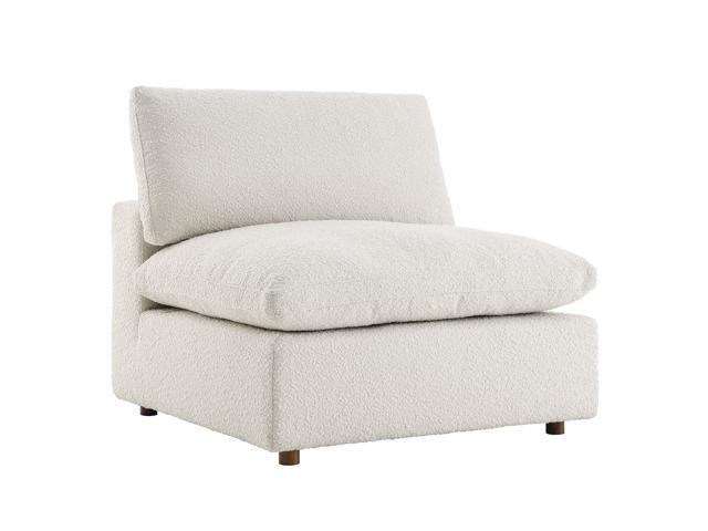 Click here for Commix Down Filled Overstuffed Boucle Fabric Armle... prices