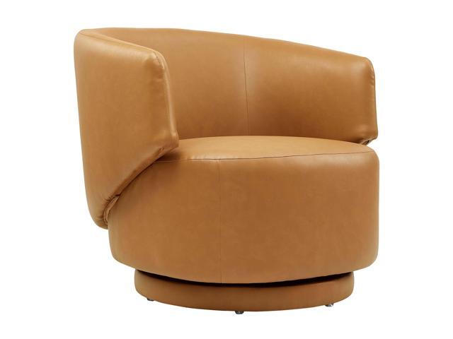 Click here for Celestia Vegan Leather Fabric and Wood Swivel Chai... prices