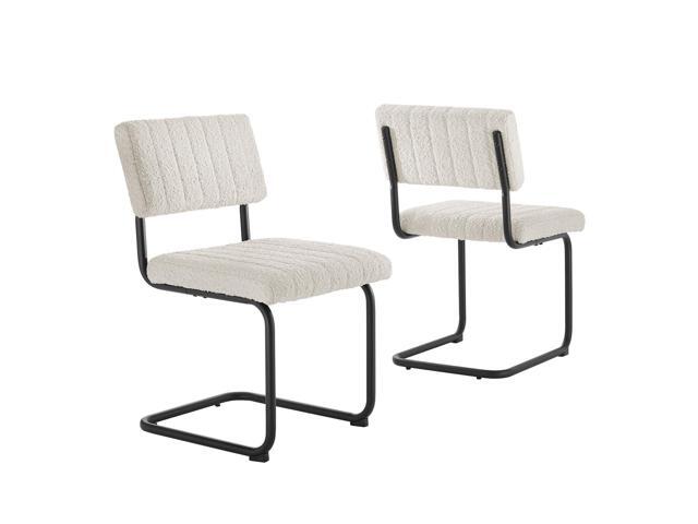 Click here for Parity Boucle Dining Side Chairs Set of 2 by Modwa... prices