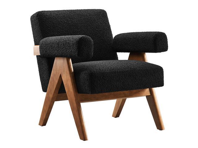 Click here for Lyra Boucle Fabric Armchair by Modway prices