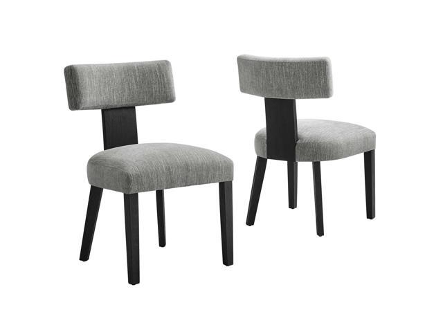 Click here for Nalani Fabric Upholstered Dining Chairs Set of 2 b... prices