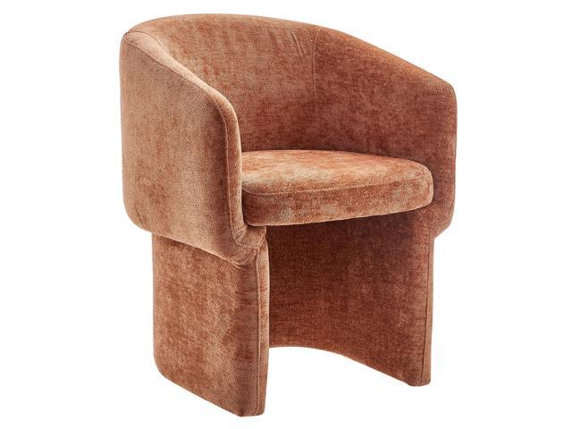 Click here for Verity Barrel Back Chenille Dining Armchair by Mod... prices