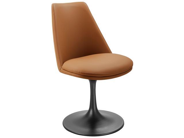 Click here for Lippa Swivel Dining Vegan Leather Side Chair by Mo... prices