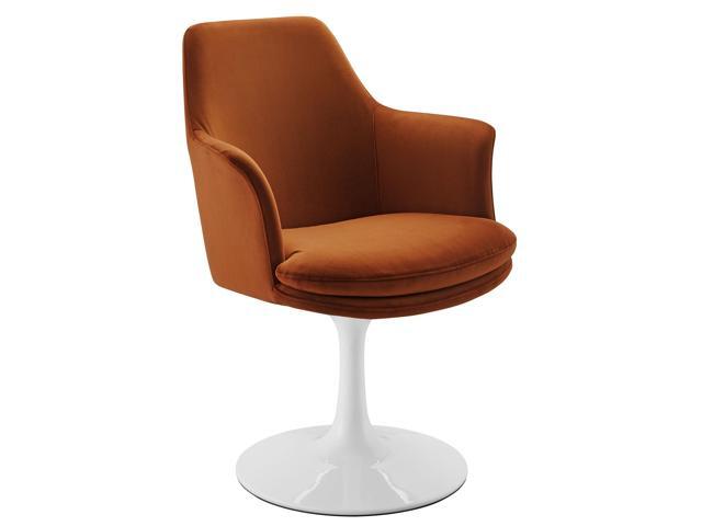Click here for Lippa Swivel Dining Performance Velvet Armchair by... prices
