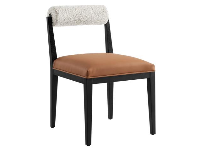 Click here for Kai Boucle and Vegan Leather Dining Chair by Modwa... prices