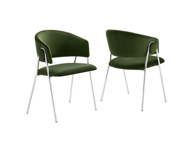 Click here for Nella Upholstered Performance Velvet Dining Chair... prices