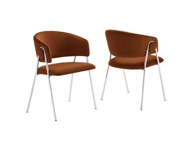 Click here for Nella Upholstered Performance Velvet Dining Chair... prices