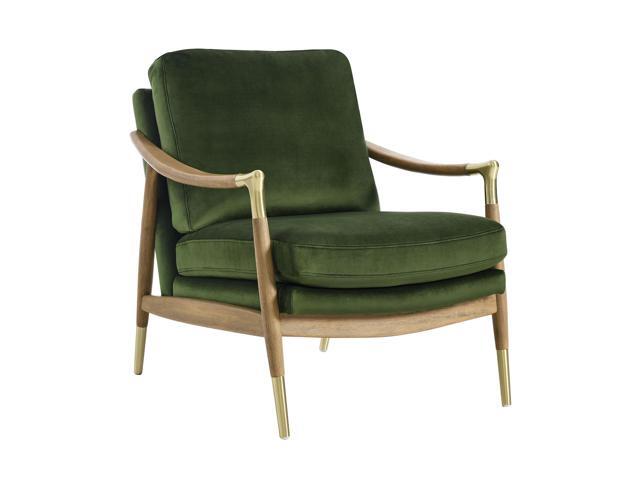 Click here for Langford Performance Velvet Accent Armchair by Mod... prices