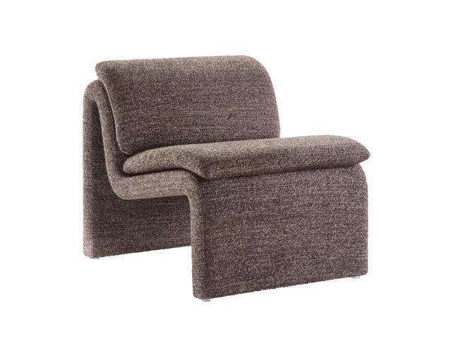 Click here for Dune Boucle Upholstered Armless Accent Chair by Mo... prices